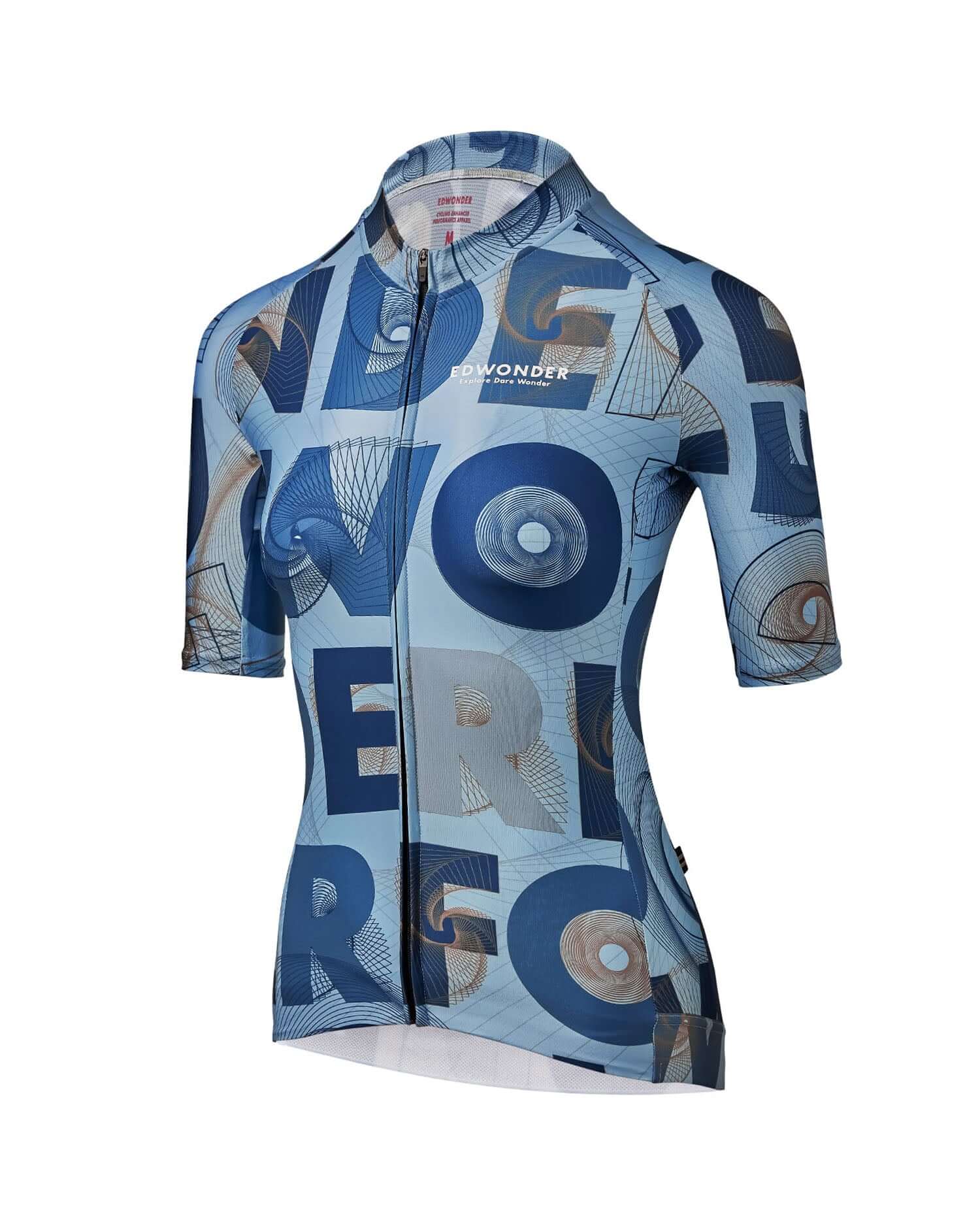 EdWonder Women's Wonderfool Infinite Jersey - Glacier Blue
