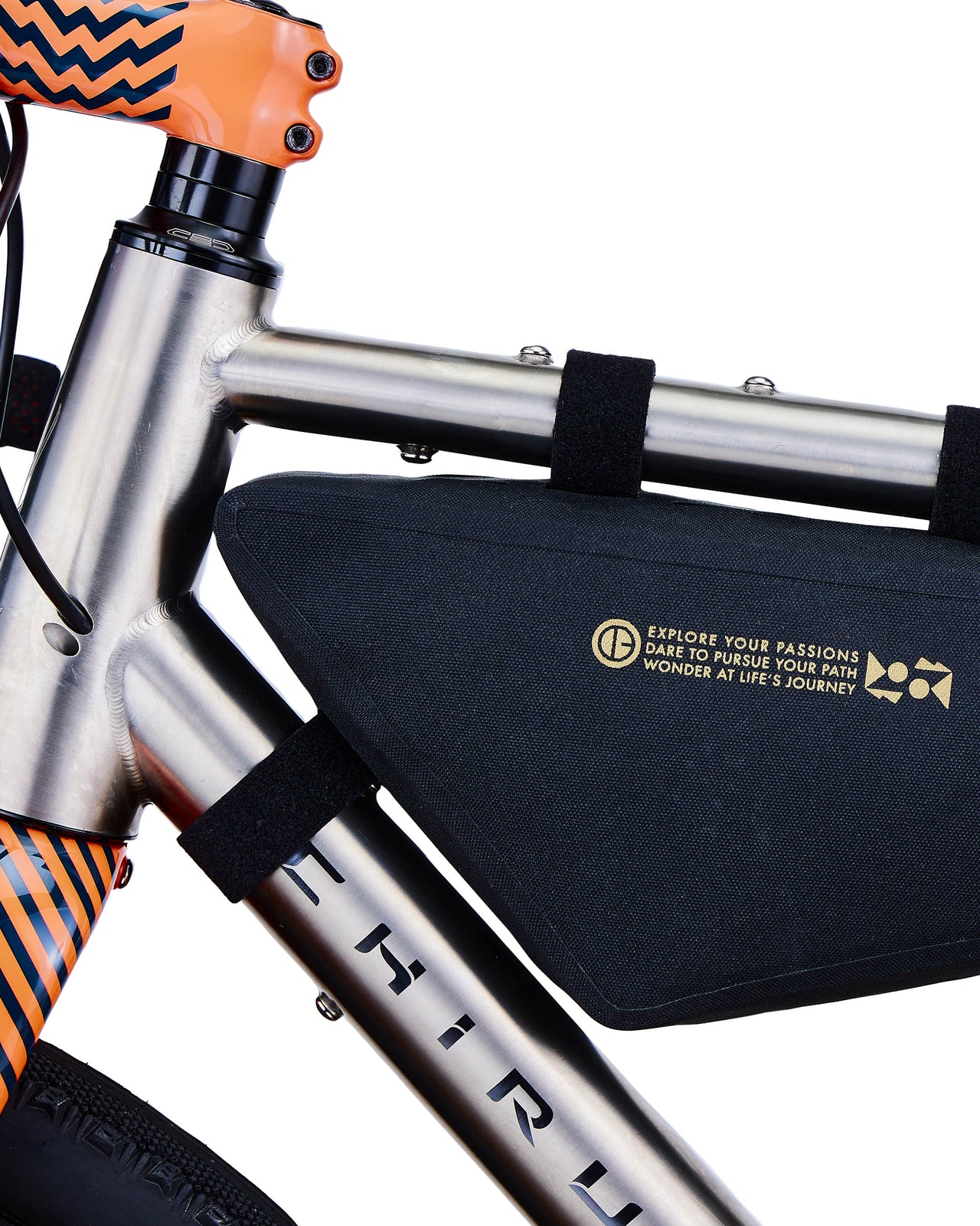 RainproofCompact Saddle Bag - Black